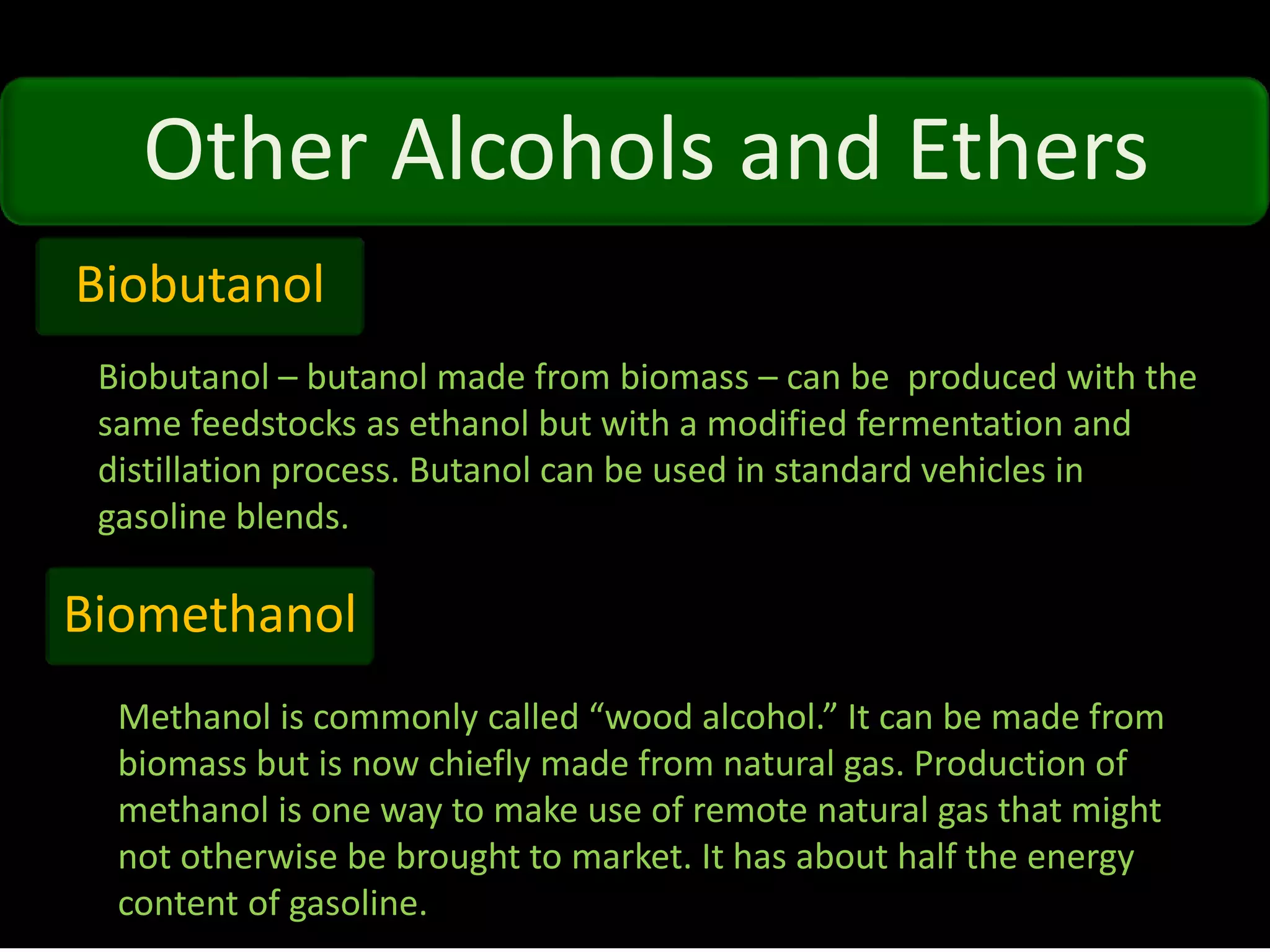 Presentation - Bio-fuels Generation | PPTX
