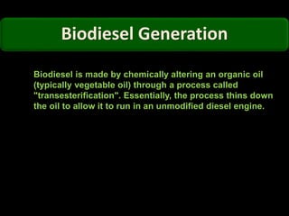 Presentation - Bio-fuels Generation | PPTX