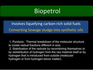 Presentation - Bio-fuels Generation | PPTX