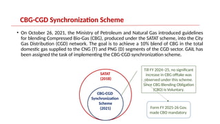 Biogas & Compressed Bio-Gas (CBG) in India | SATAT Scheme & CGD ...