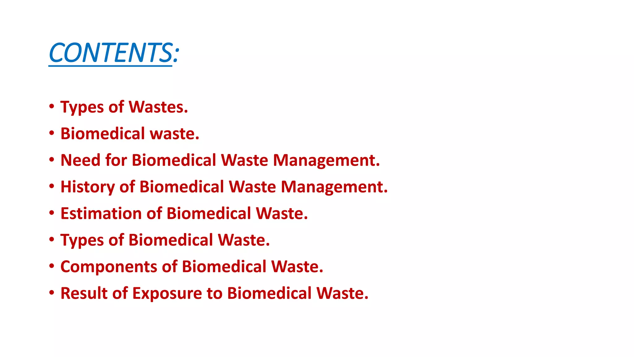 Presentation on Biomedical waste Management.pptx