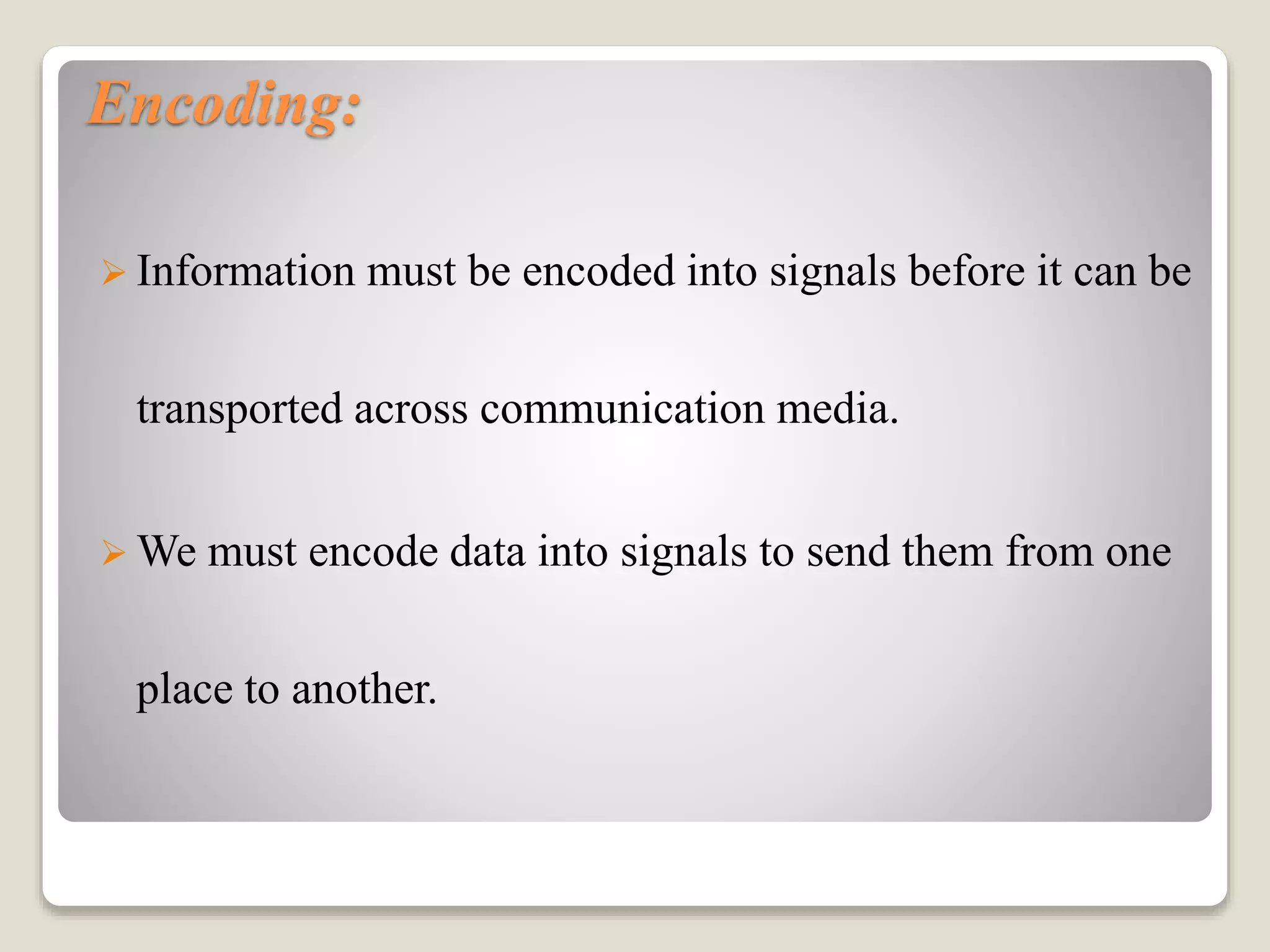 Presentation on bipolar encoding | PPTX