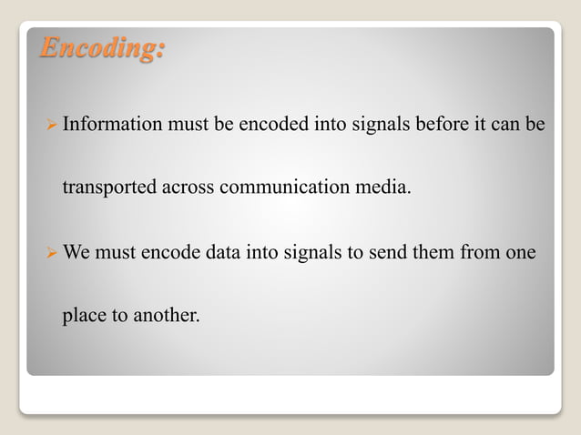 Presentation on bipolar encoding | PPTX