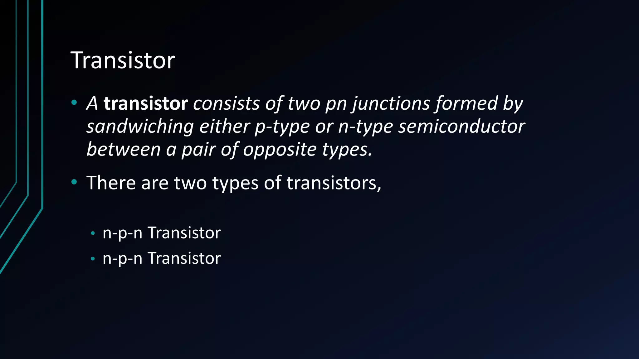 Presentation on BJT | PPTX
