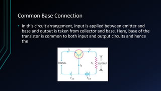 Presentation on BJT | PPTX