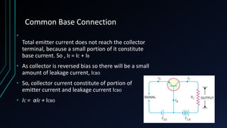 Presentation on BJT | PPTX