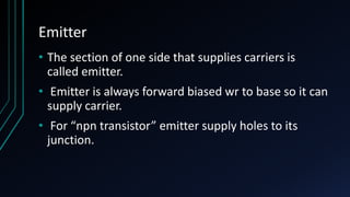 Presentation on BJT | PPTX