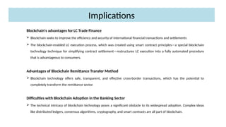 Blockchain Technology Transforming International Trade Finance and ...