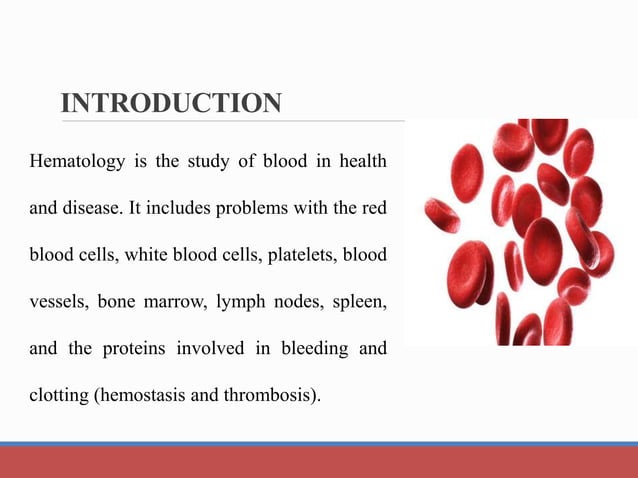Blood Disorders | PPTX