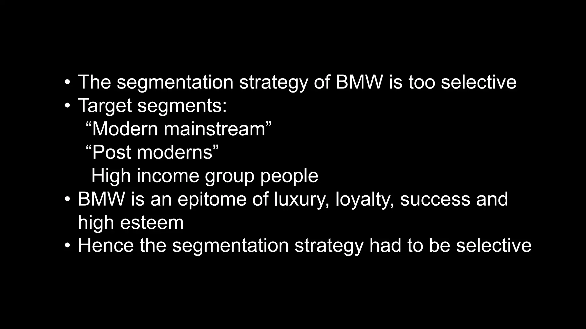 MARKETING CASE STUDY ON BMW | PPTX