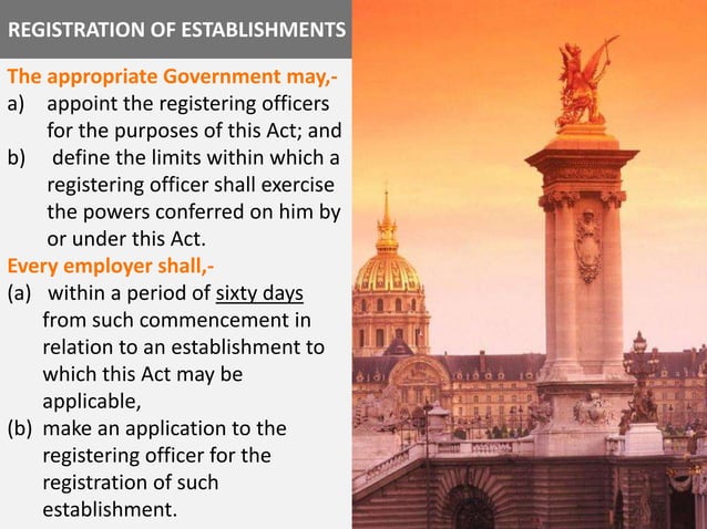 Presentation on bocw act. | PPT