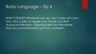 Presentation on body language | PPT