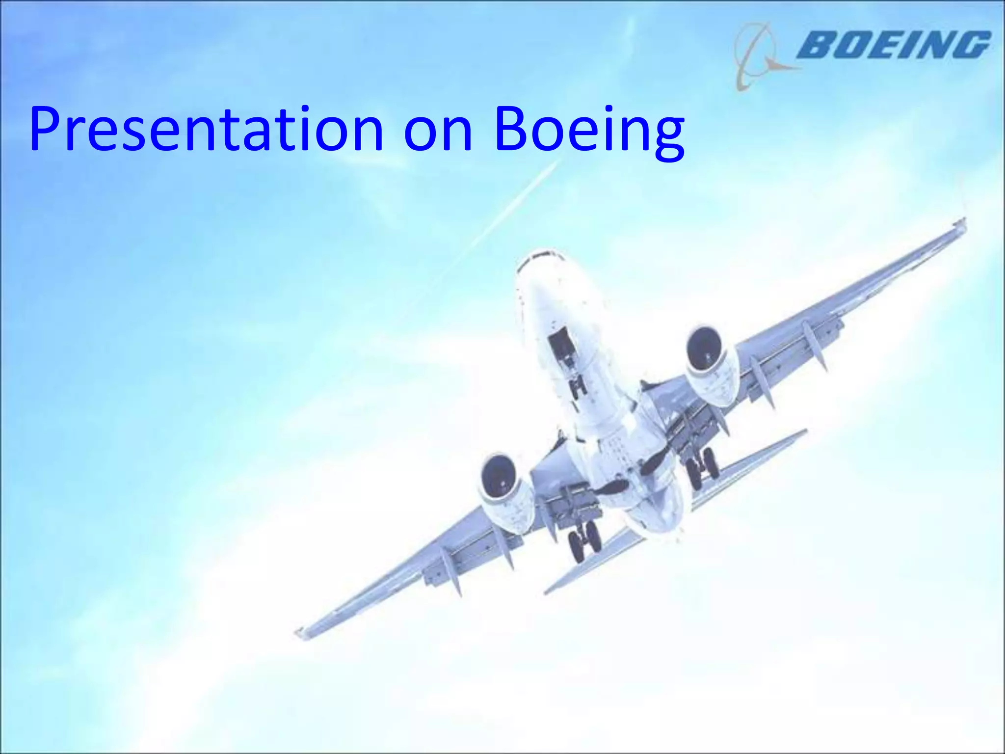 Presentation on Boeing | PPSX