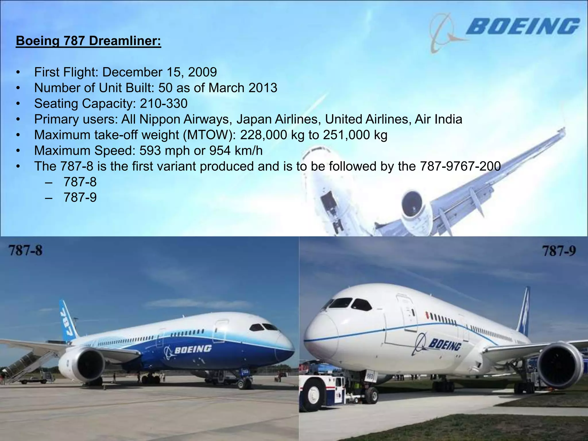 Presentation on Boeing | PPSX