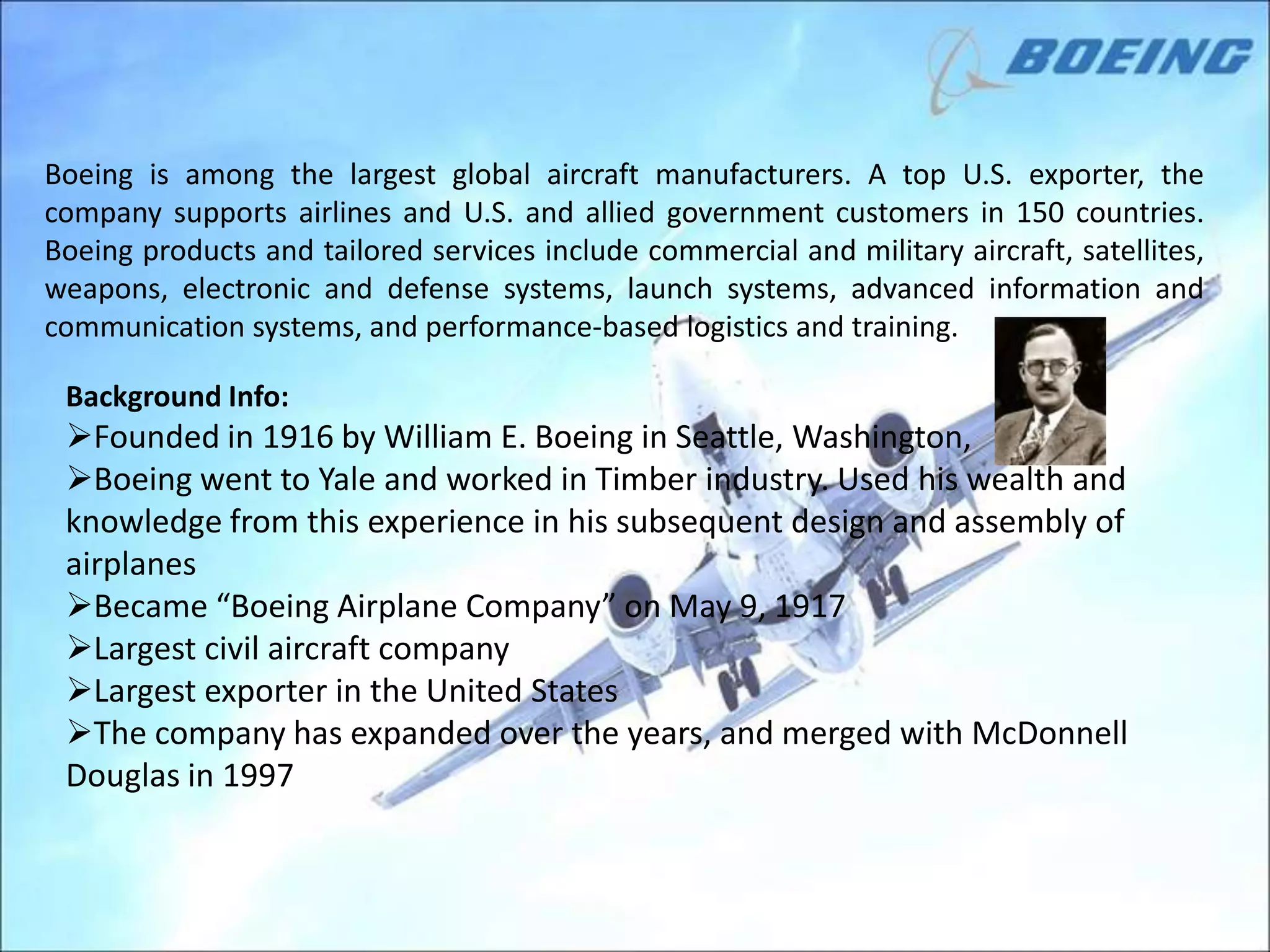 Presentation on Boeing | PPSX