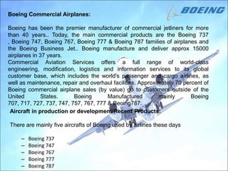 Presentation on Boeing | PPSX