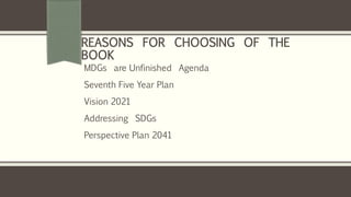 Presentation on book review | PPTX