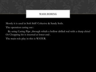 Presentation on boring | PPTX