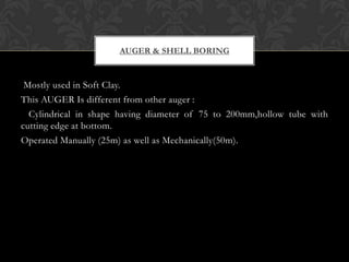 Presentation on boring | PPTX