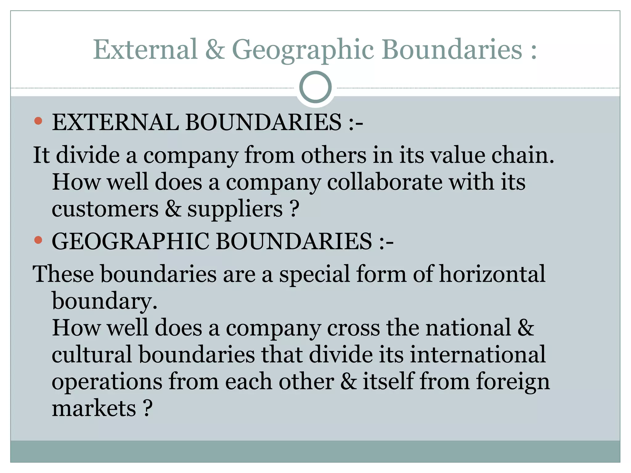 Presentation on boundaryless organization............ | PPT