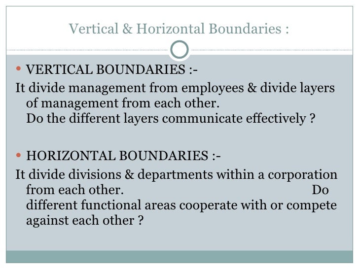 Presentation on boundaryless organization............ Presentation on boundaryless organization............
