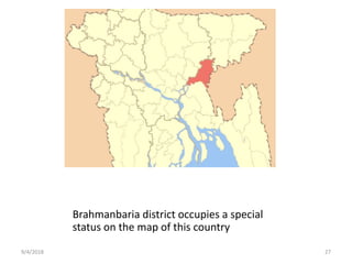 Presentation on Brahmanbaria District | PPTX | Hinduism | Religion ...