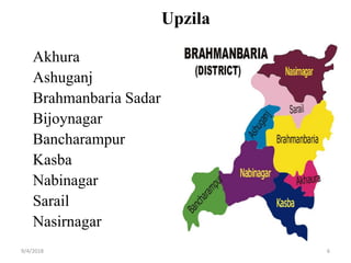 Presentation on Brahmanbaria District | PPTX | Hinduism | Religion ...