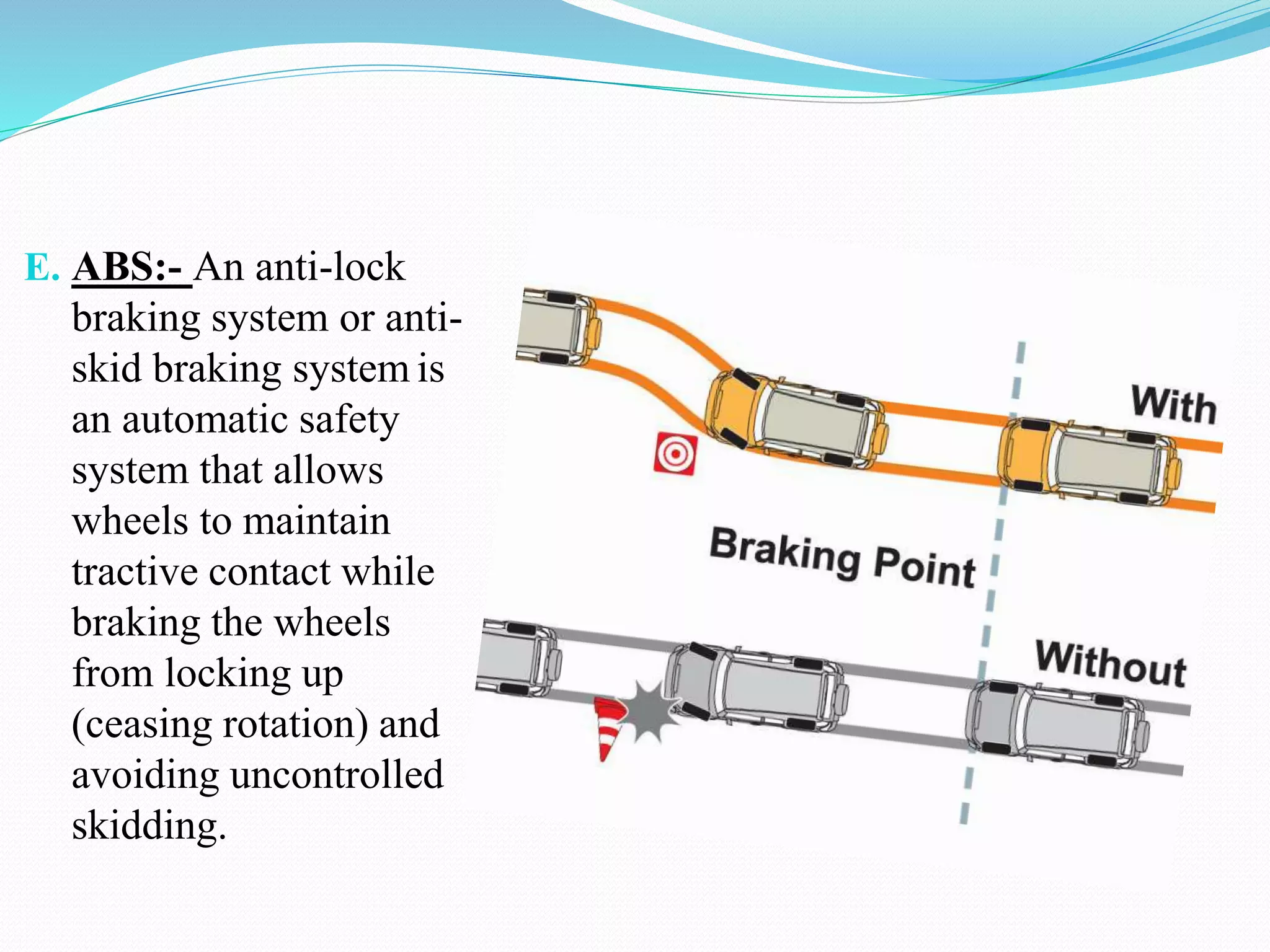 Presentation on braking system | PPTX