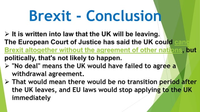 Presentation on Brexit | PPTX