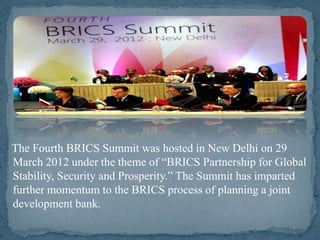 Presentation on brics | PPTX