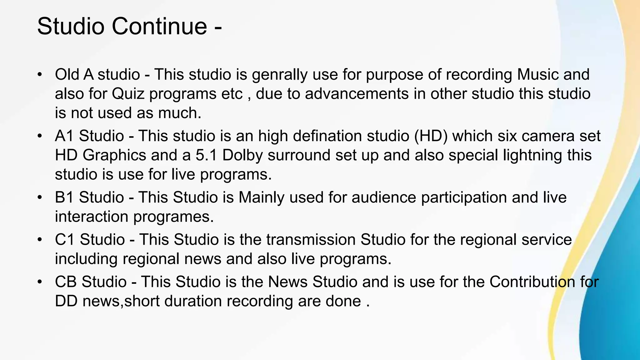 Doordarshan mumbai ppt on television broadcasting and transmission | PPTX