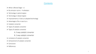 Presentation on BS VI catalytic convertor.pptx