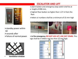 building service - lift and escalators | PPTX