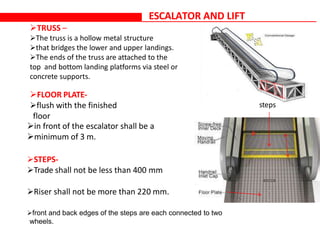 building service - lift and escalators | PPTX