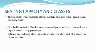 Presentation on bullet train | PPTX