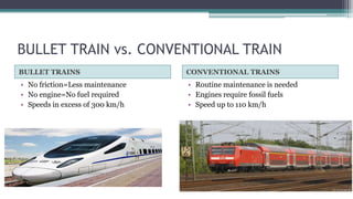 Presentation on bullet train | PPTX