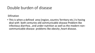 Presentation on burden of disease | PPTX
