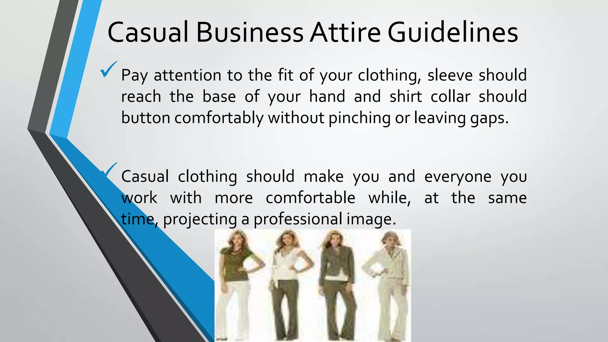 Presentation on business attire | PPTX
