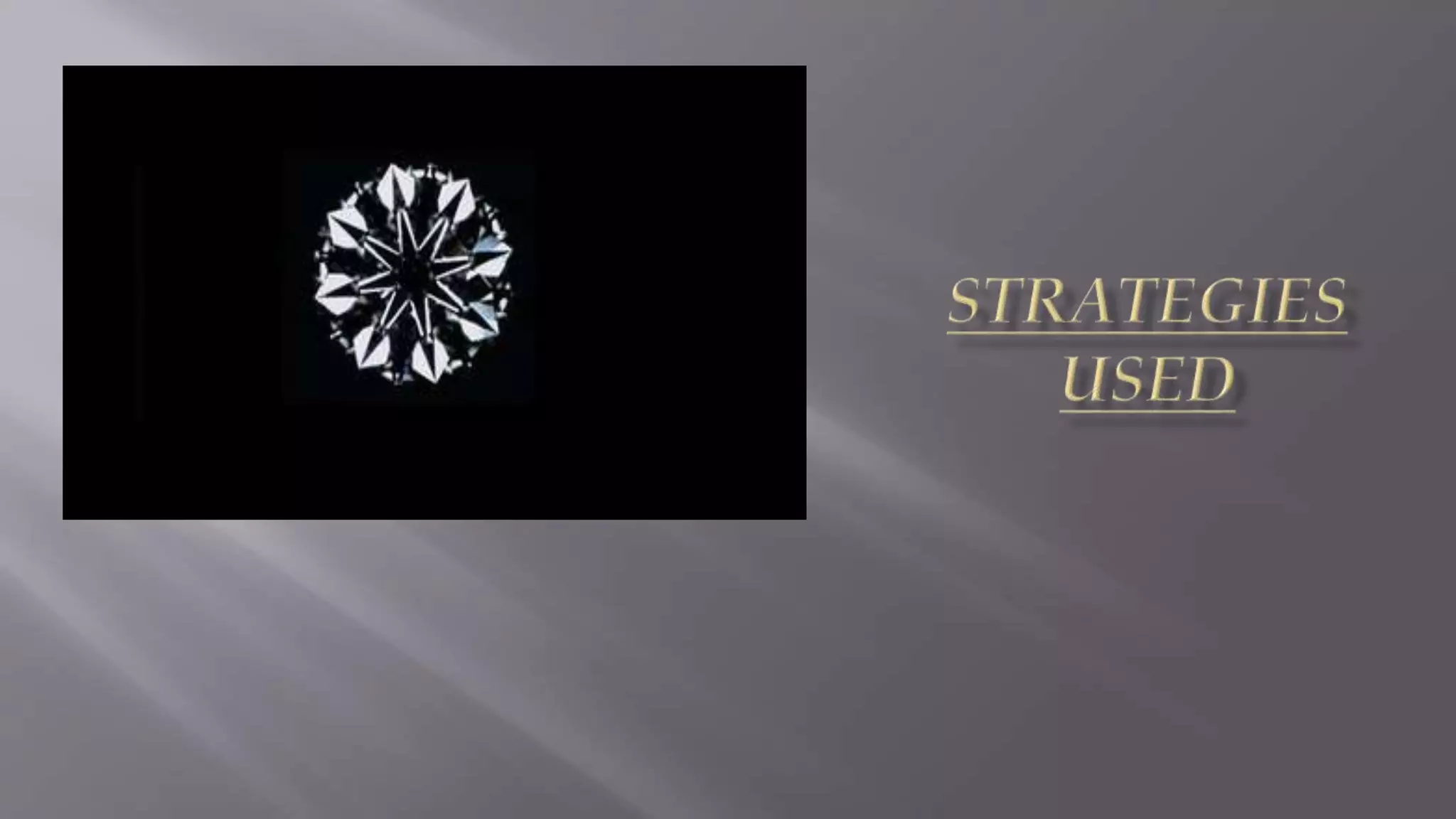 BUSINESS STRATEGY OF ‘DE BEERS’ | PPTX