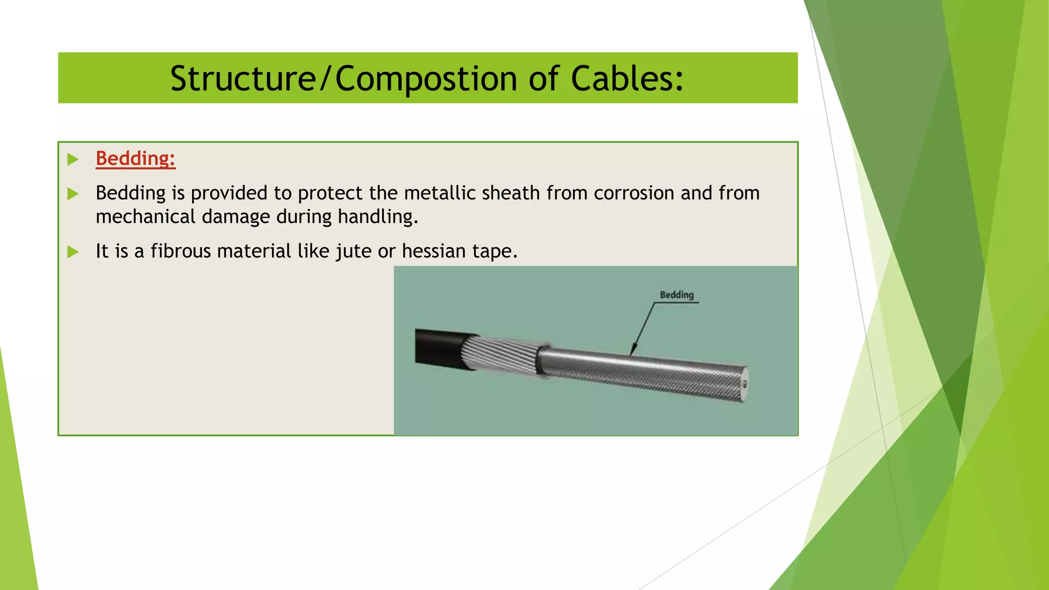 Presentation on cables | PPTX