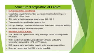 Presentation on cables | PPTX