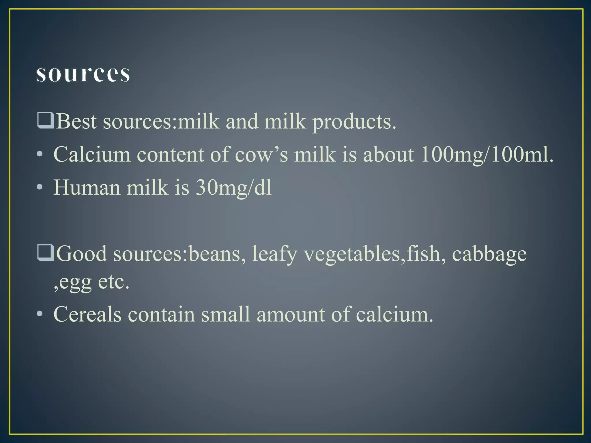 calcium | PPTX