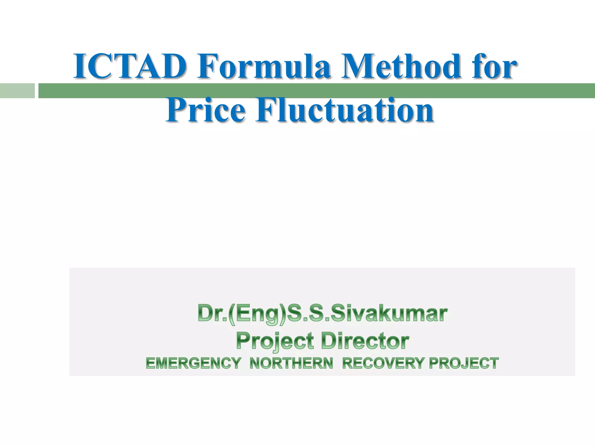 Presentation on calculation_of_price_escalation | PPT