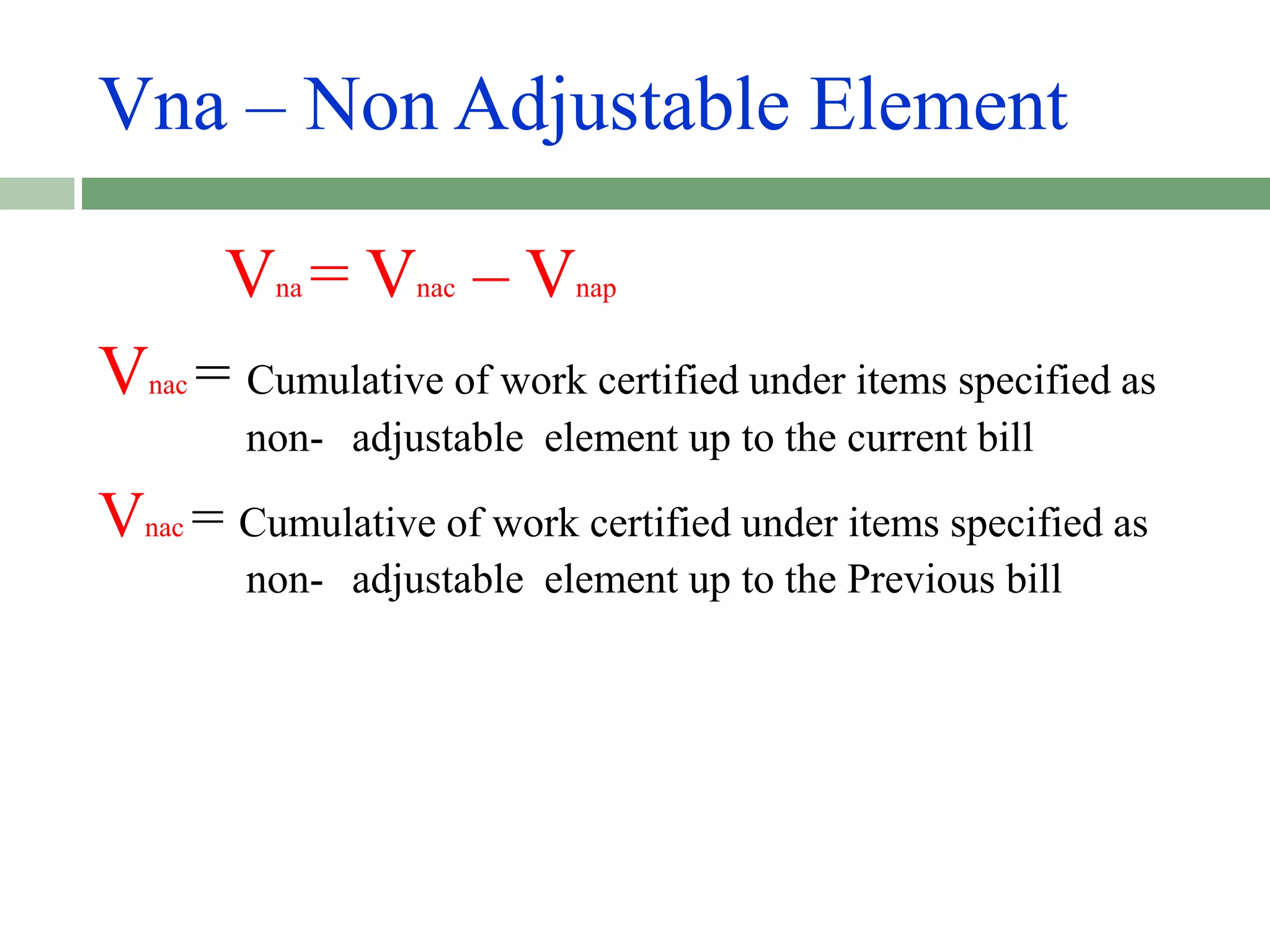 Presentation on calculation_of_price_escalation | PPT