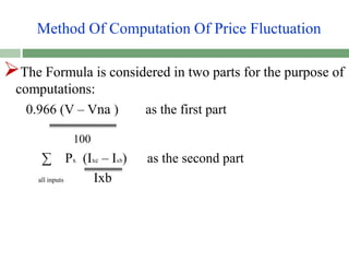 Presentation on calculation_of_price_escalation | PPT