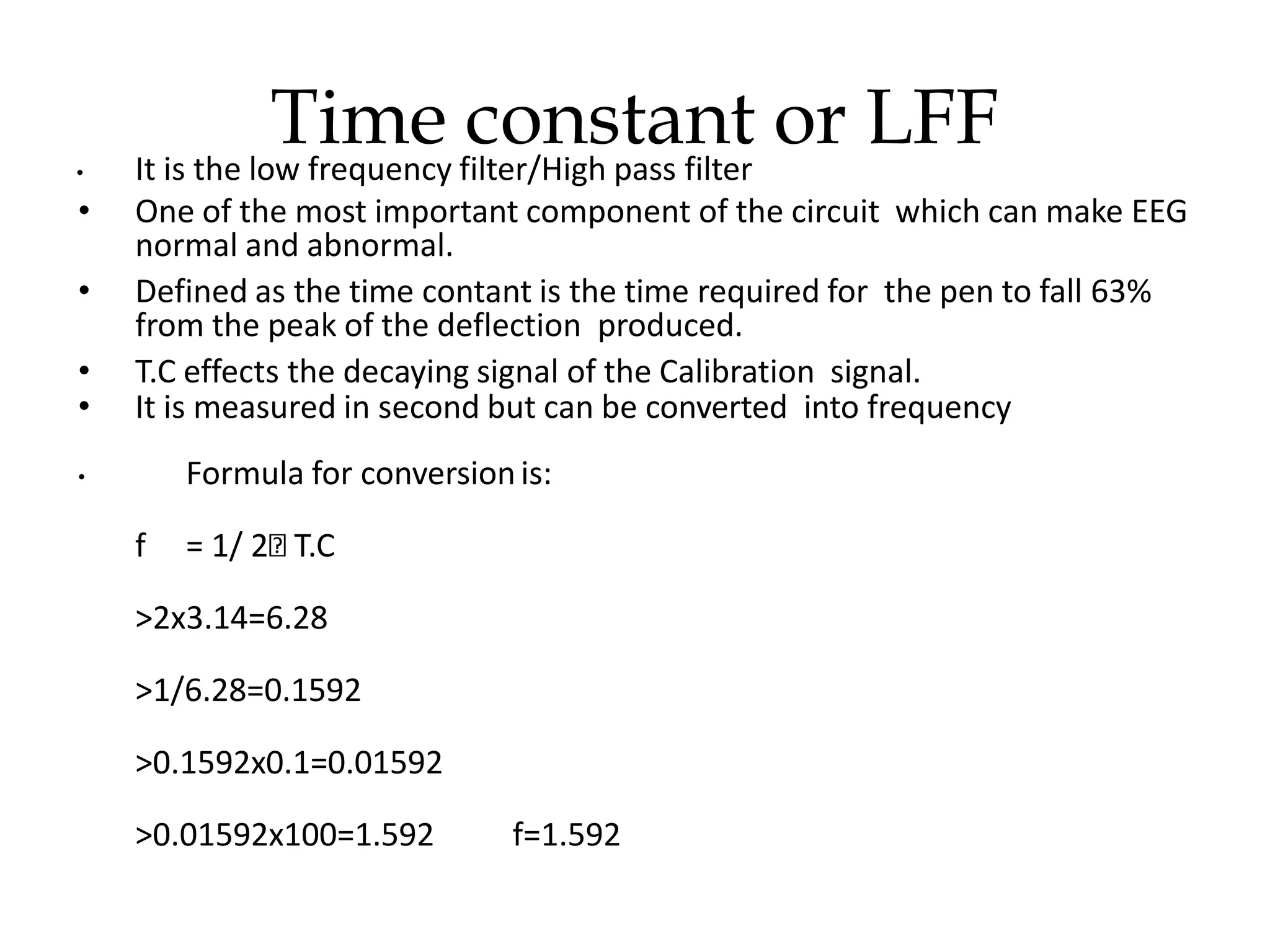 EEG calibration and its steps | PPTX