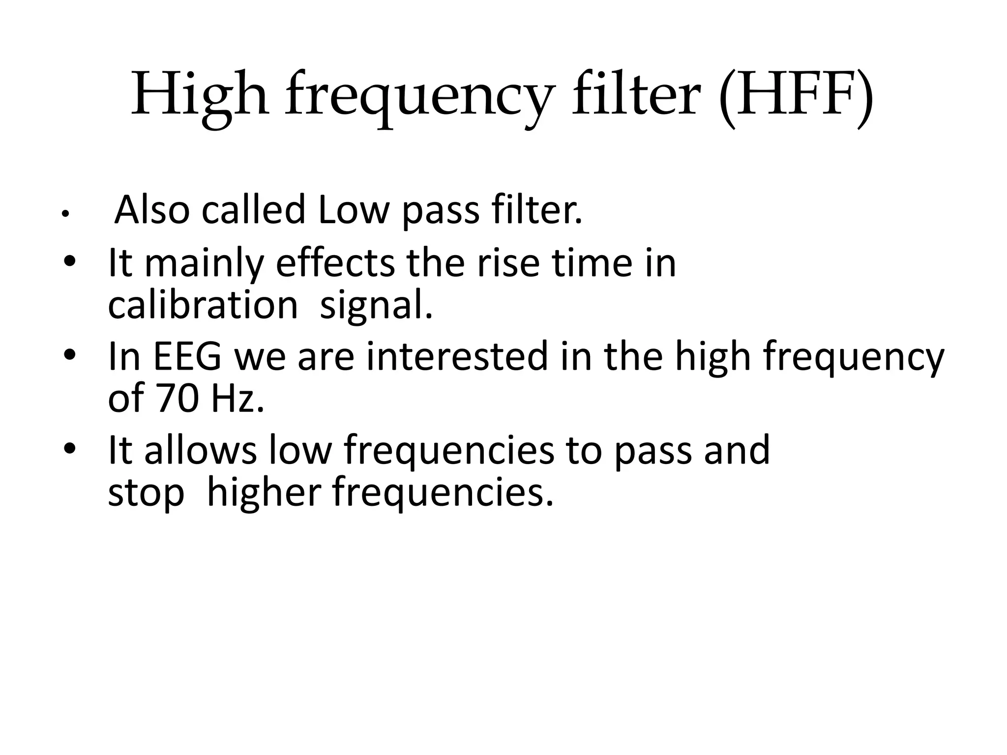 EEG calibration and its steps | PPTX