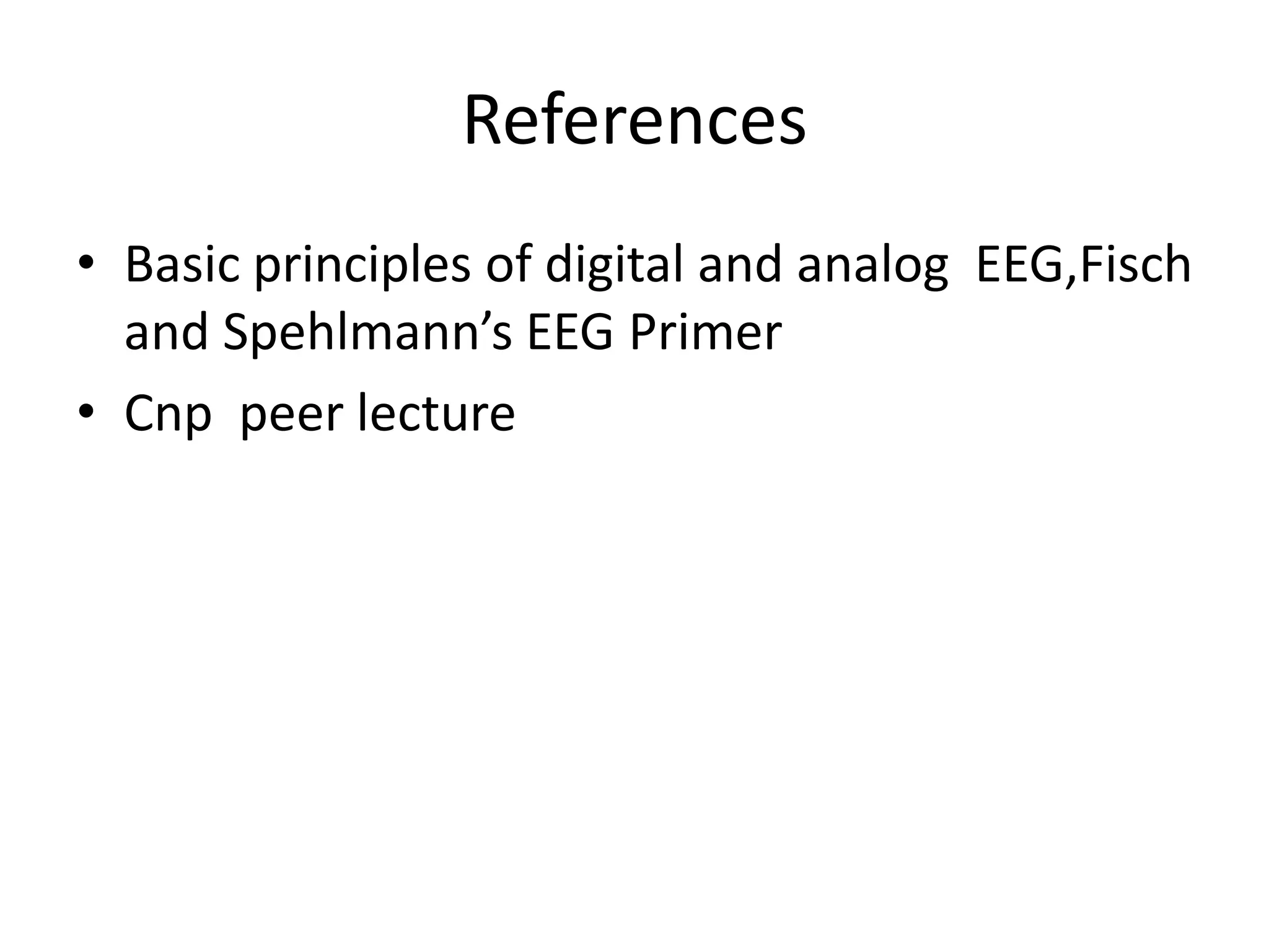 Eeg Calibration And Its Steps Pptx Technology And Computing