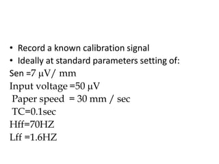 EEG calibration and its steps | PPTX