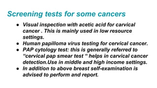 presentation on CANCER.pptx for bsc nursing | PPTX